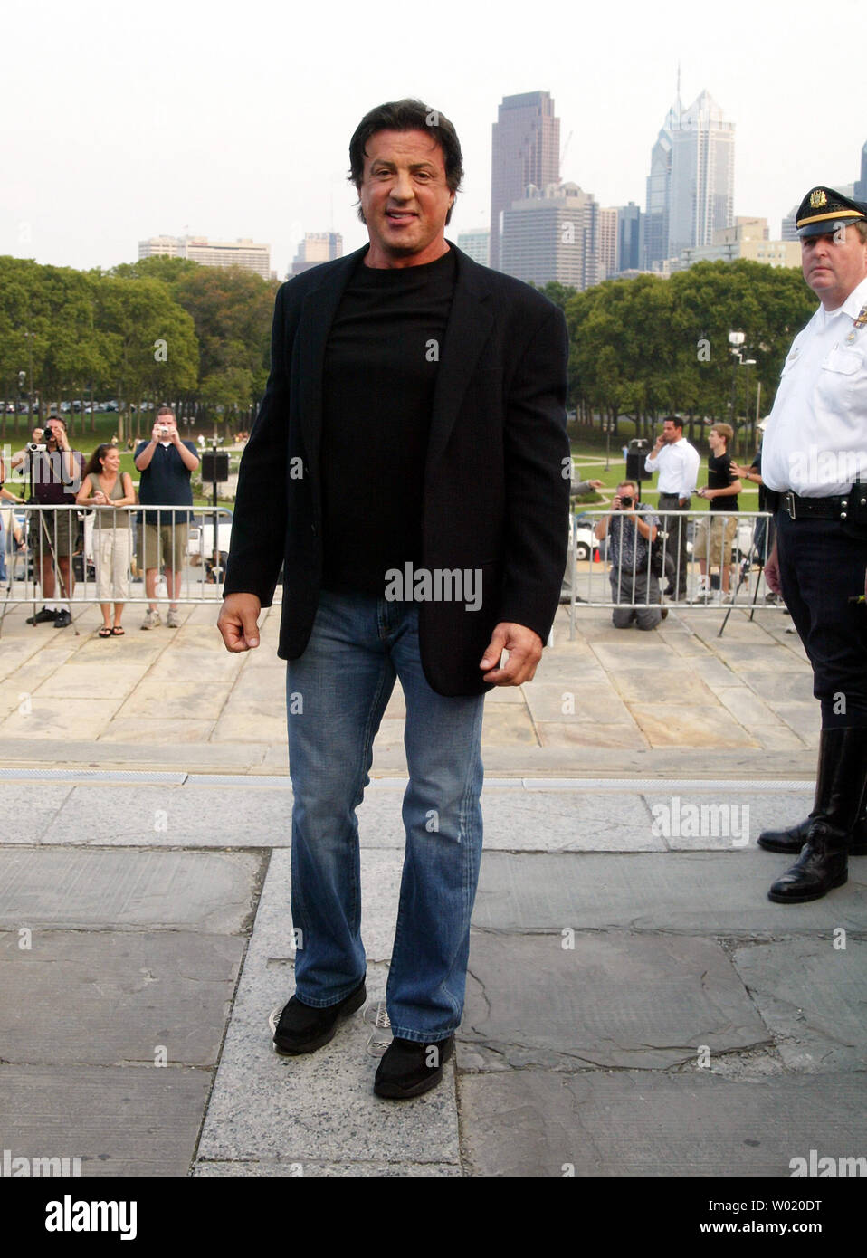 Rocky statue dedication stallone hi-res stock photography and images ...