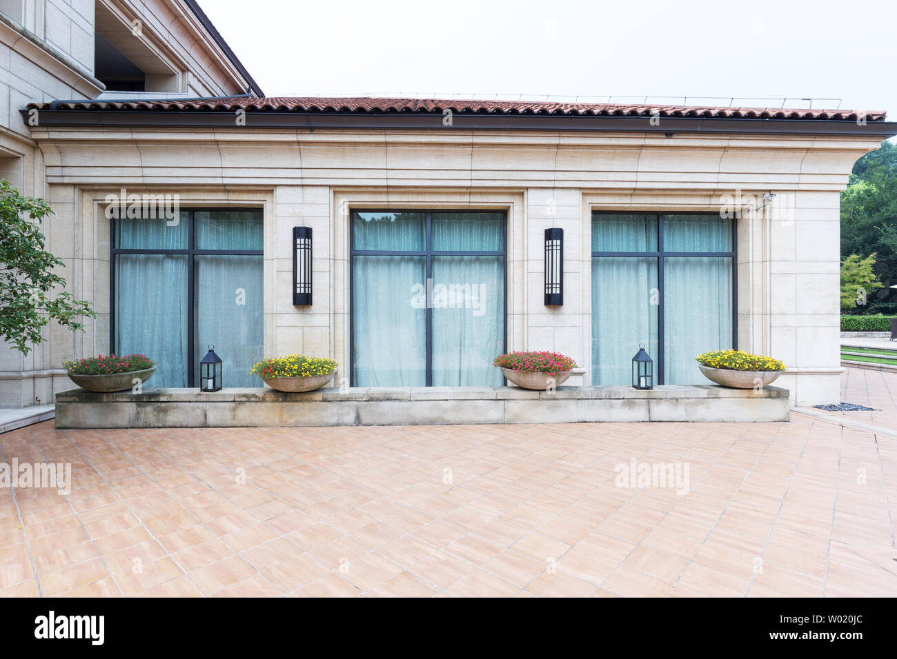 building and floor in modern holiday hotel in hangzhou Stock Photo - Alamy