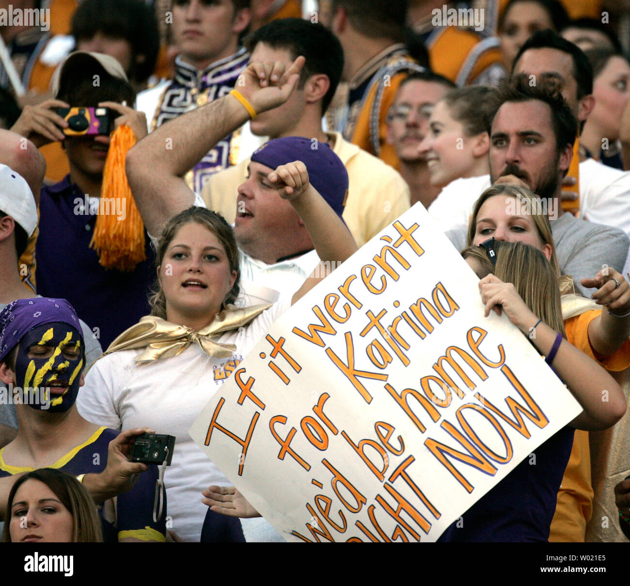 Lsu fan hi-res stock photography and images - Alamy