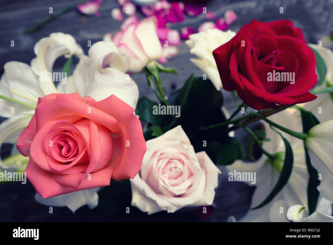 Scatter flowers hi-res stock photography and images - Alamy