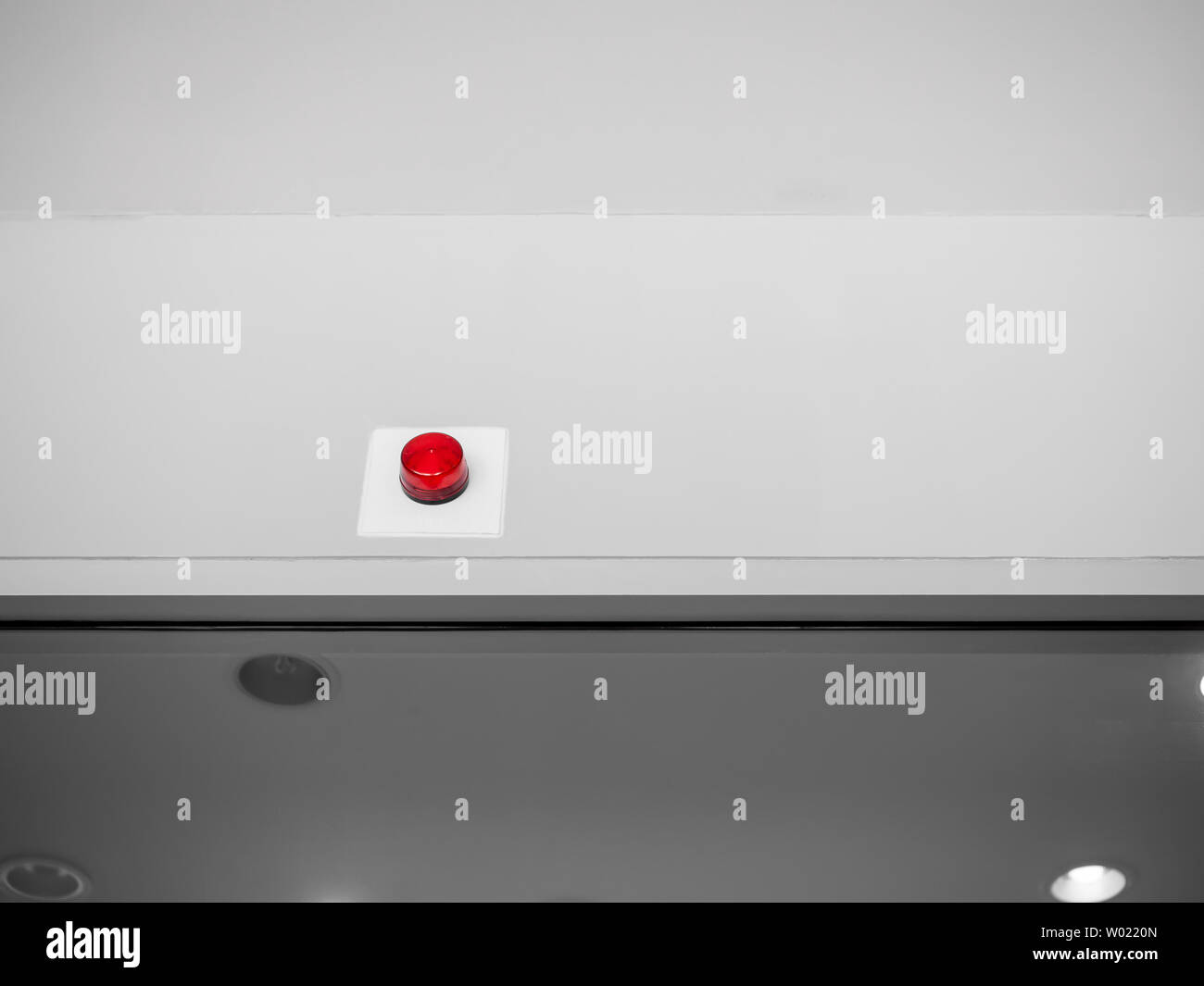 Red alert alarm light flashing hi-res stock photography and images - Alamy