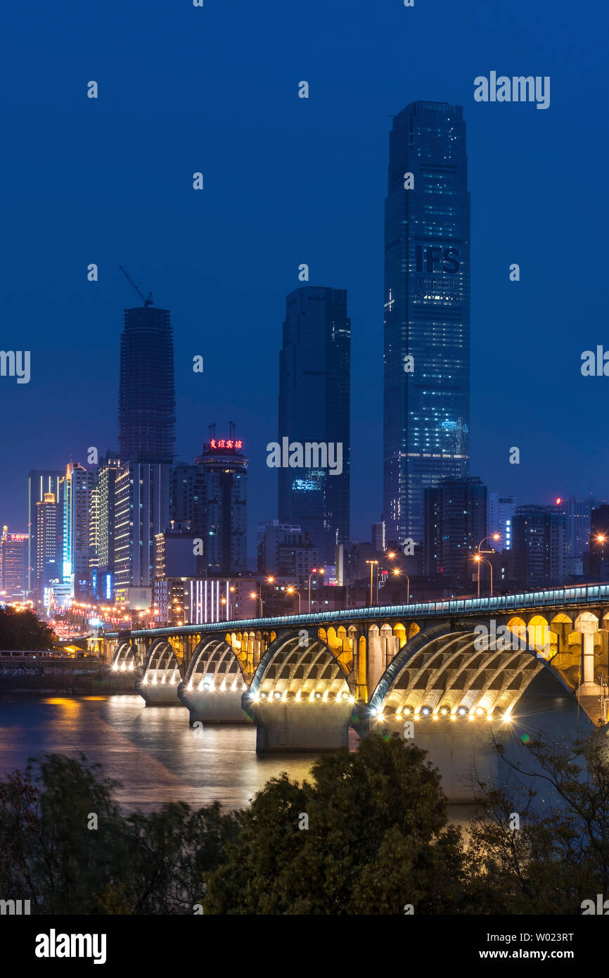 Skyline changsha hi-res stock photography and images - Alamy
