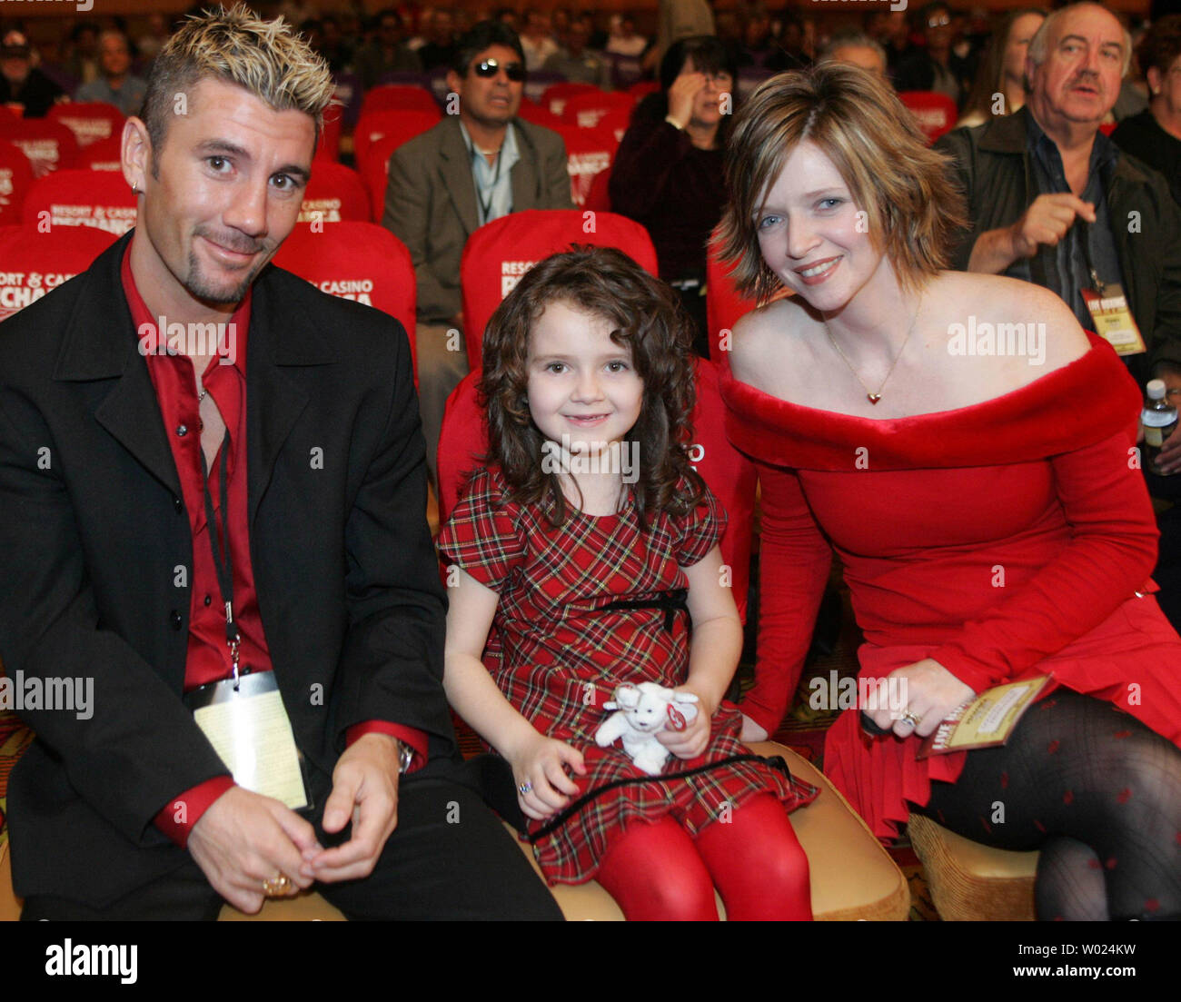 Former World Featherweight champion, Wayne McCullough, wife and manager ...