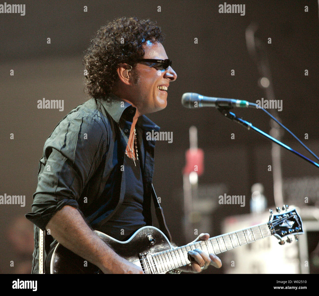 Guitarist Neal Schon of the band Journey appears in concert as the ...