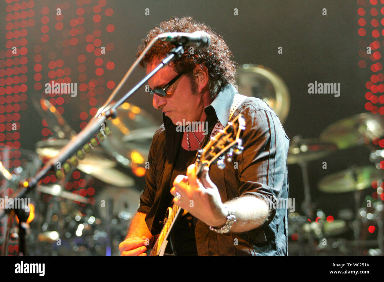 Guitarist Neal Schon of the band Journey appears in concert as the ...
