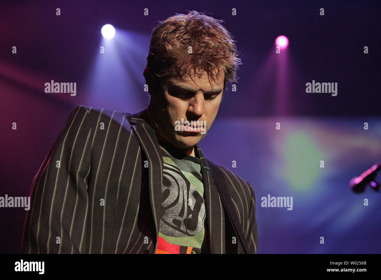 Keith Howland of the rock group Chicago appears in concert at the ...