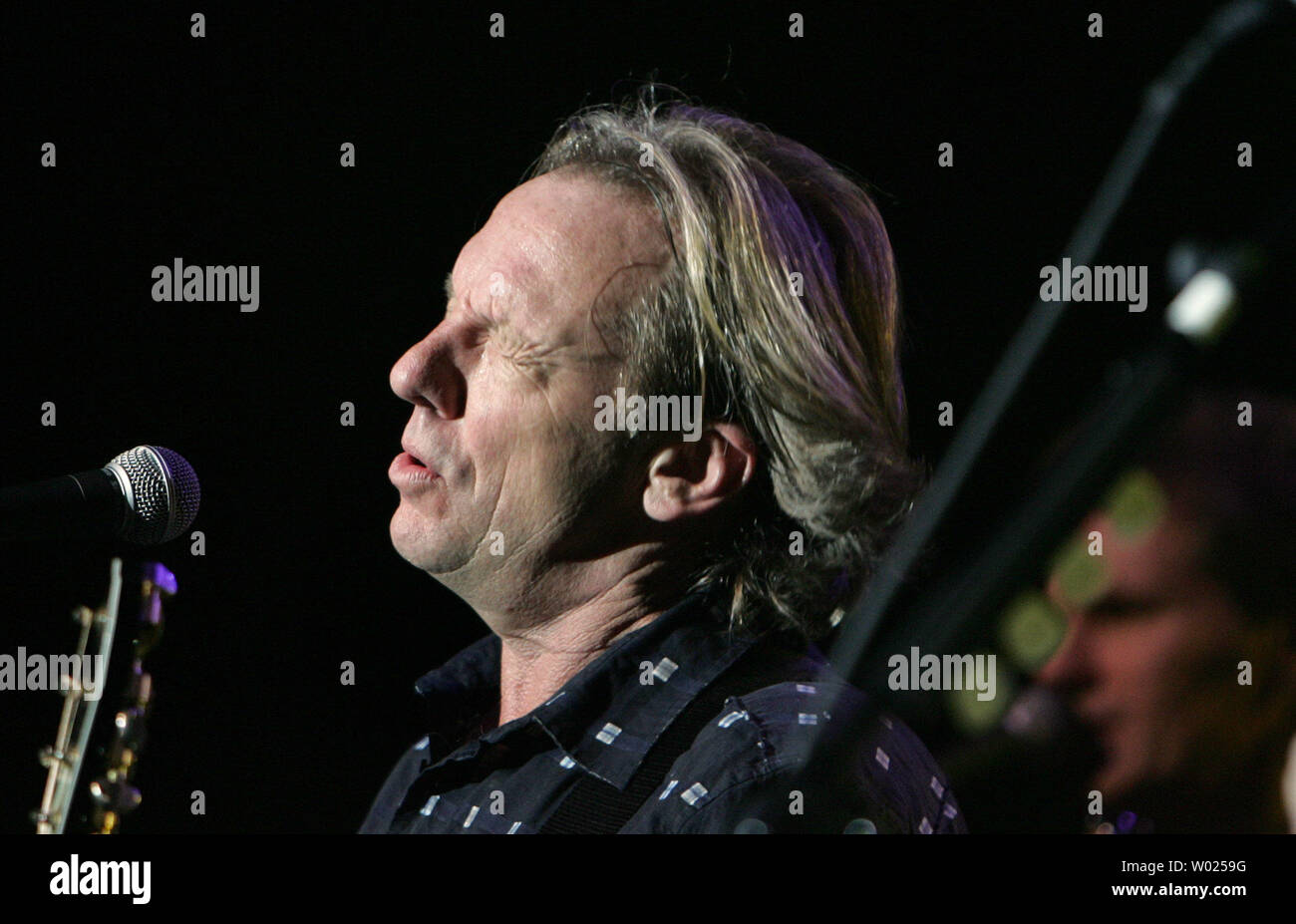 Dewey Bunnell of the group America appears in concert at the Pechanga ...