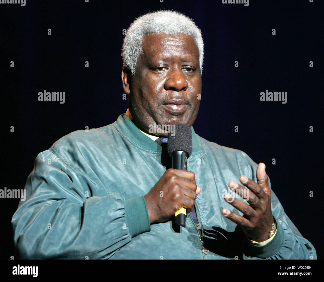 Actor/comedian Mike Ivy, from Comedy Central, performs as part of the ...