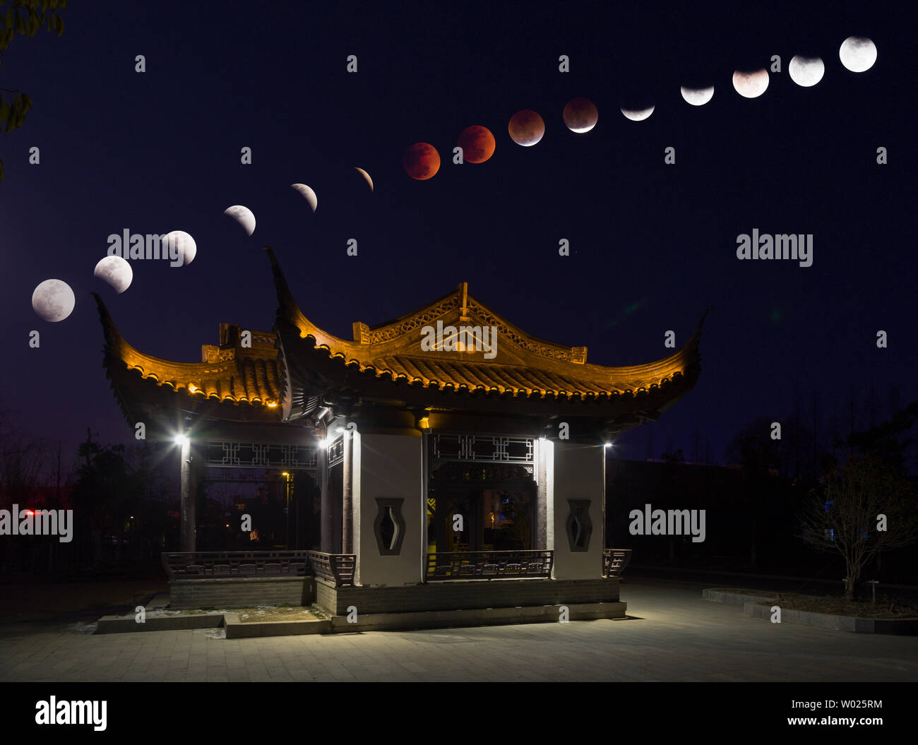 152 a super blue moon total lunar eclipse, super red moon beautiful ...