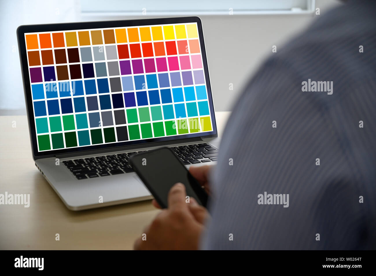 Creative Designer Graphic at work. , Illustrator Graphic designer ...