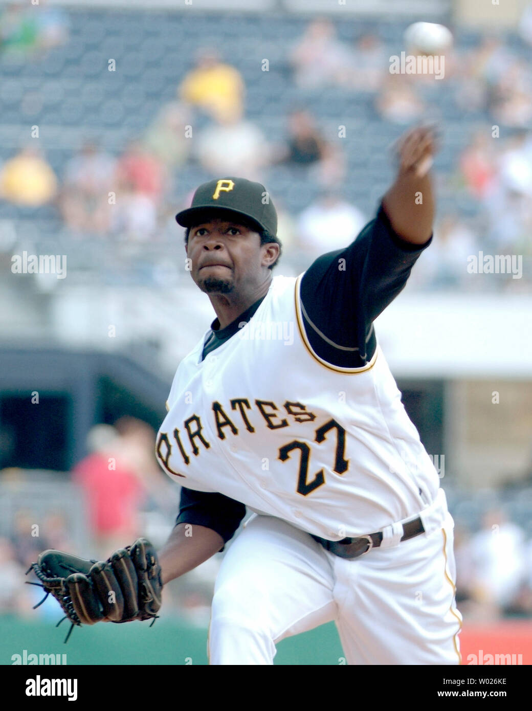 Pittsburgh Pirates pitcher Shane Youman starts the game against the ...