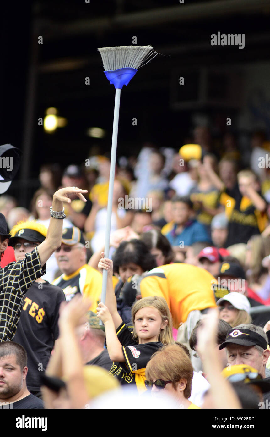 Cincinnati Reds Broom Sweep Baseball