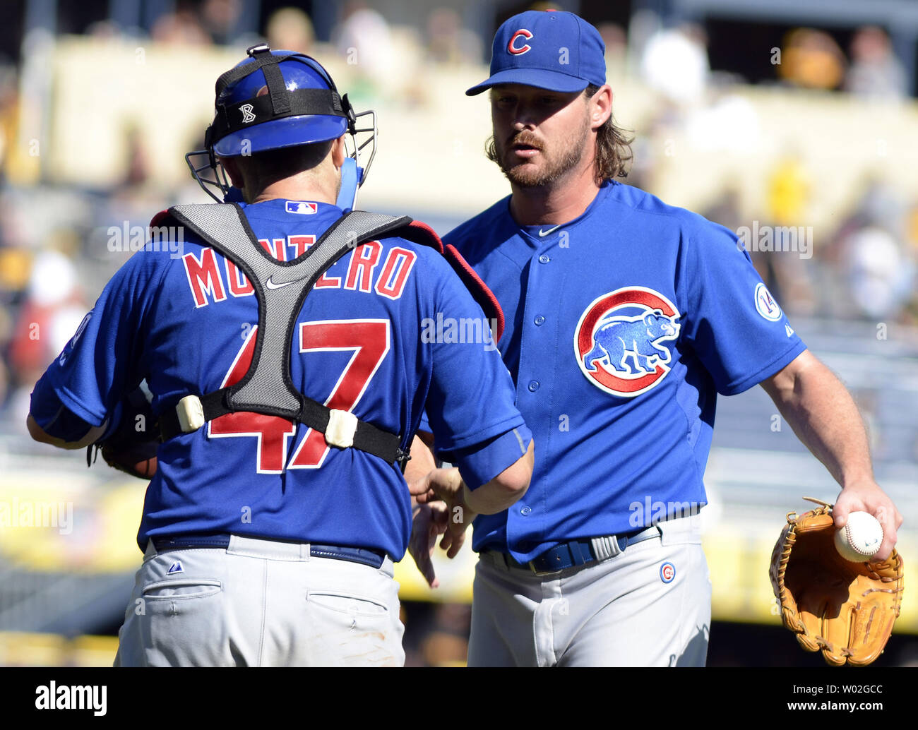 Chicago cubs catcher miguel montero 47 hi-res stock photography and ...