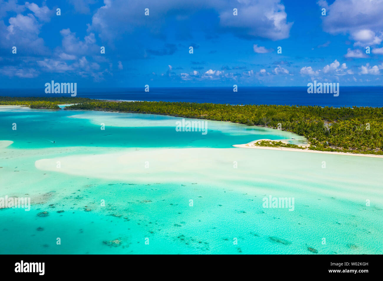 Drone aerial travel perfect lagoon hi-res stock photography and images ...
