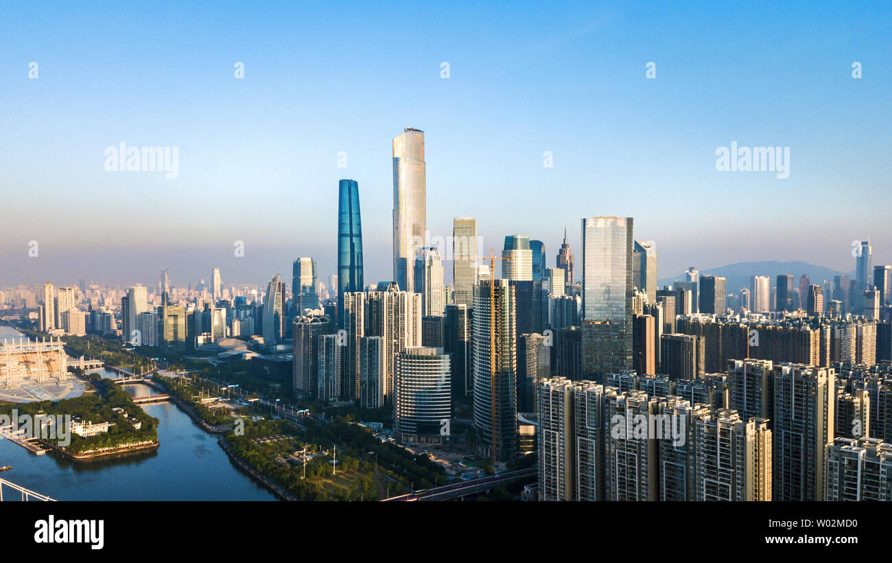 Guangzhou City Scenery, Guangdong Province Stock Photo - Alamy