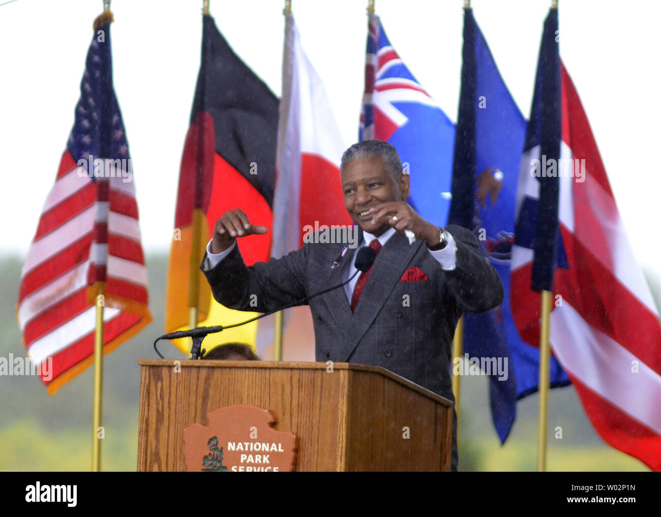 Calvin Wilson, Brother in Law of First Officer Leroy Homer, of Flight ...