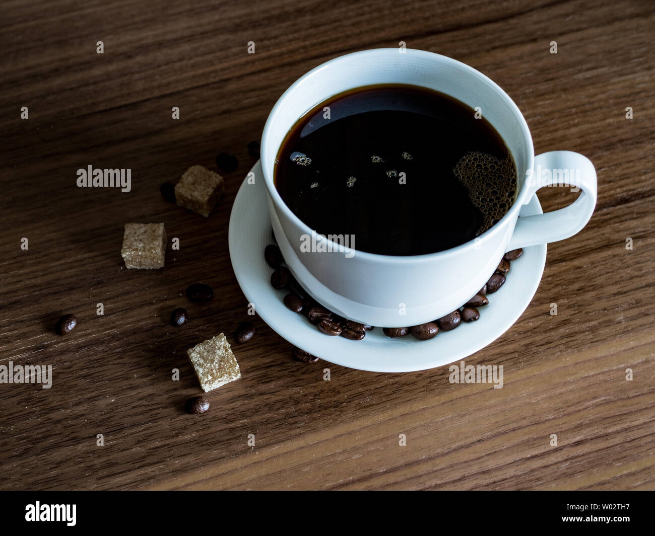 A simple American coffee Stock Photo - Alamy