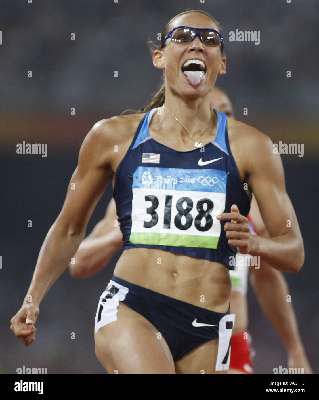 Lolo jones beijing hi-res stock photography and images - Alamy