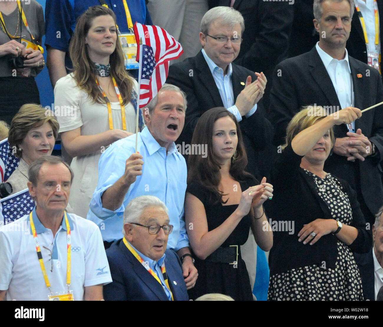 American first lady laura bush hi-res stock photography and images - Alamy