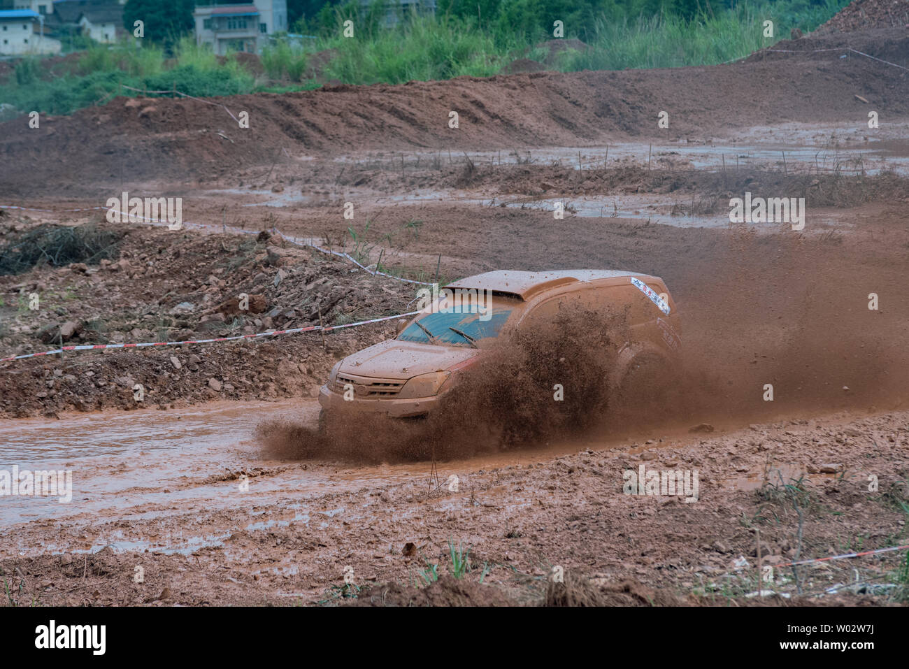Land Cruiser Outdoor Car Cross Country Competition Stock Photo - Alamy