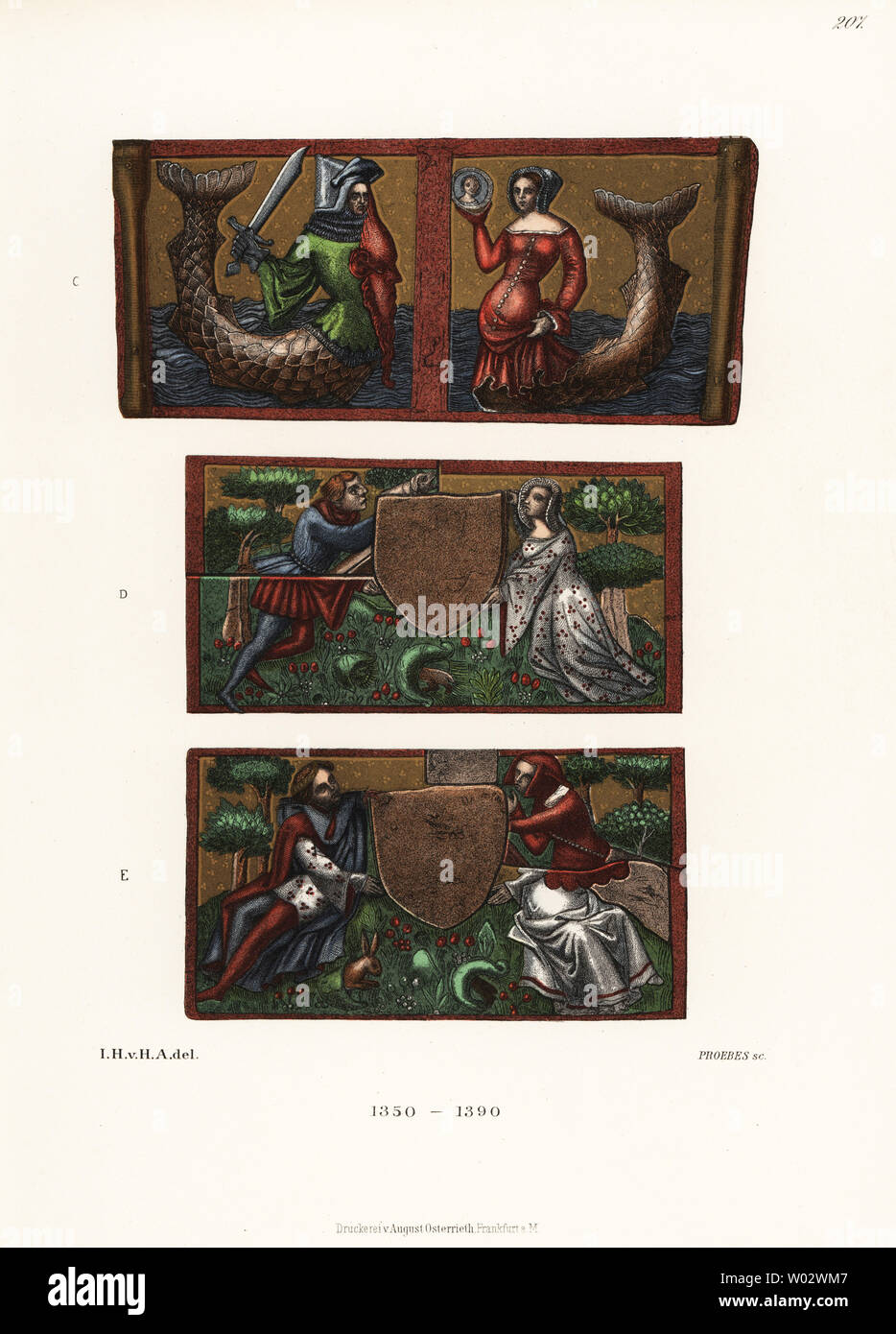 German mythical creature hi-res stock photography and images - Alamy