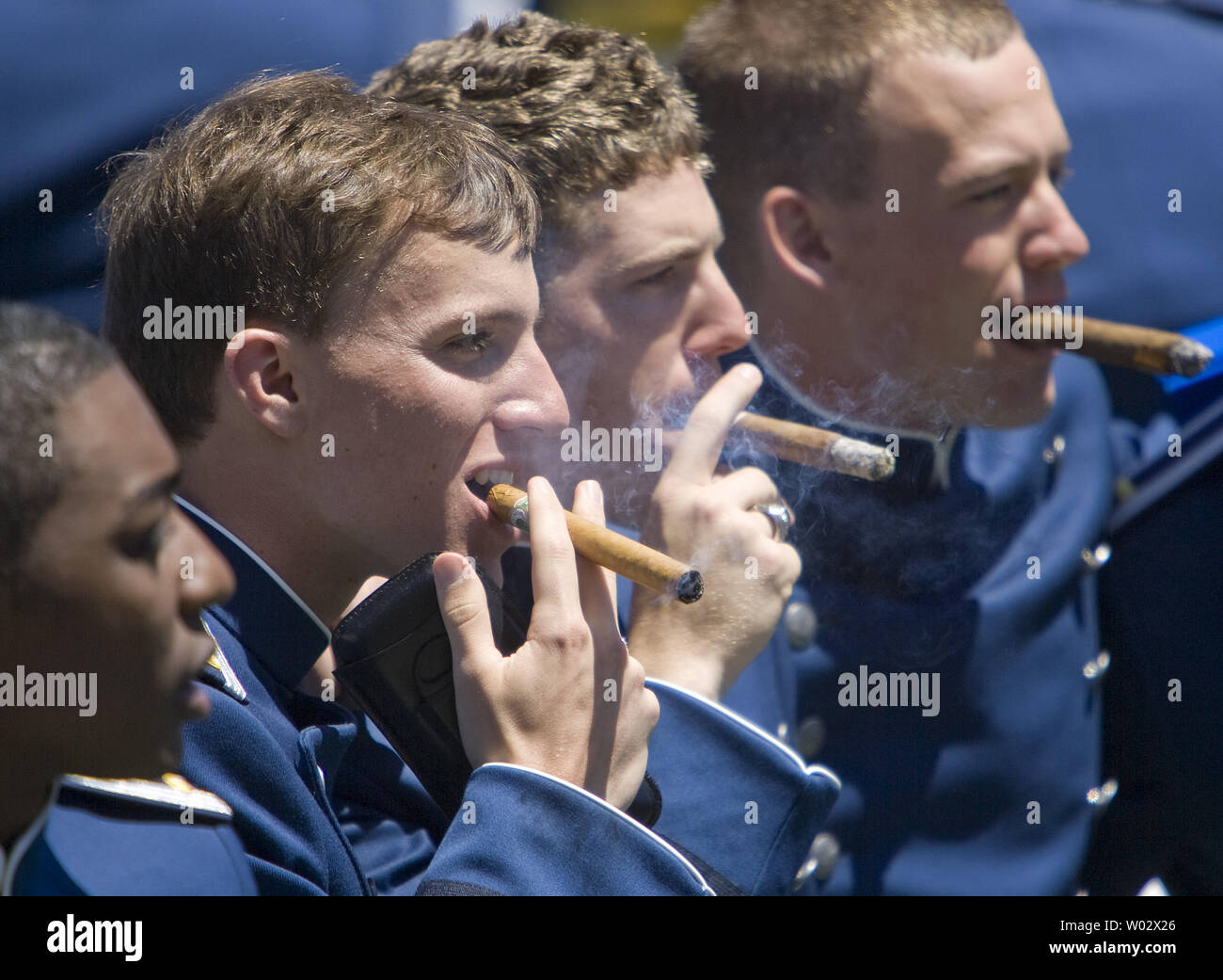 Cadets receiving diplomas hi-res stock photography and images - Alamy