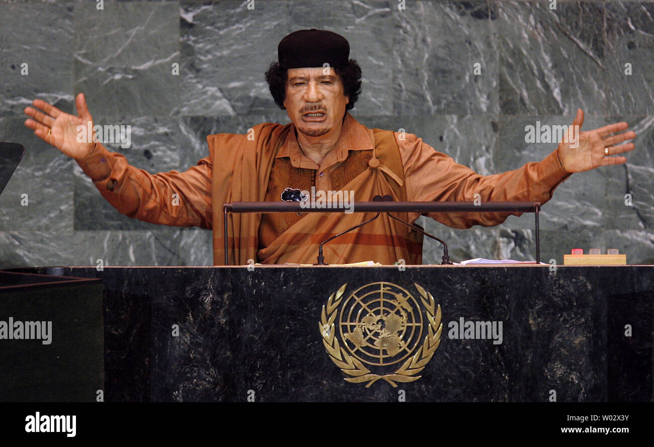 Moamer Kadhafi High Resolution Stock Photography and Images - Alamy