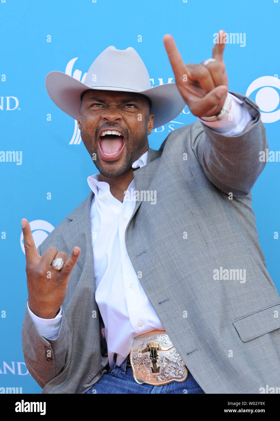 Troy Lee Coleman III, known as Cowboy Troy, arrives on the Orange ...