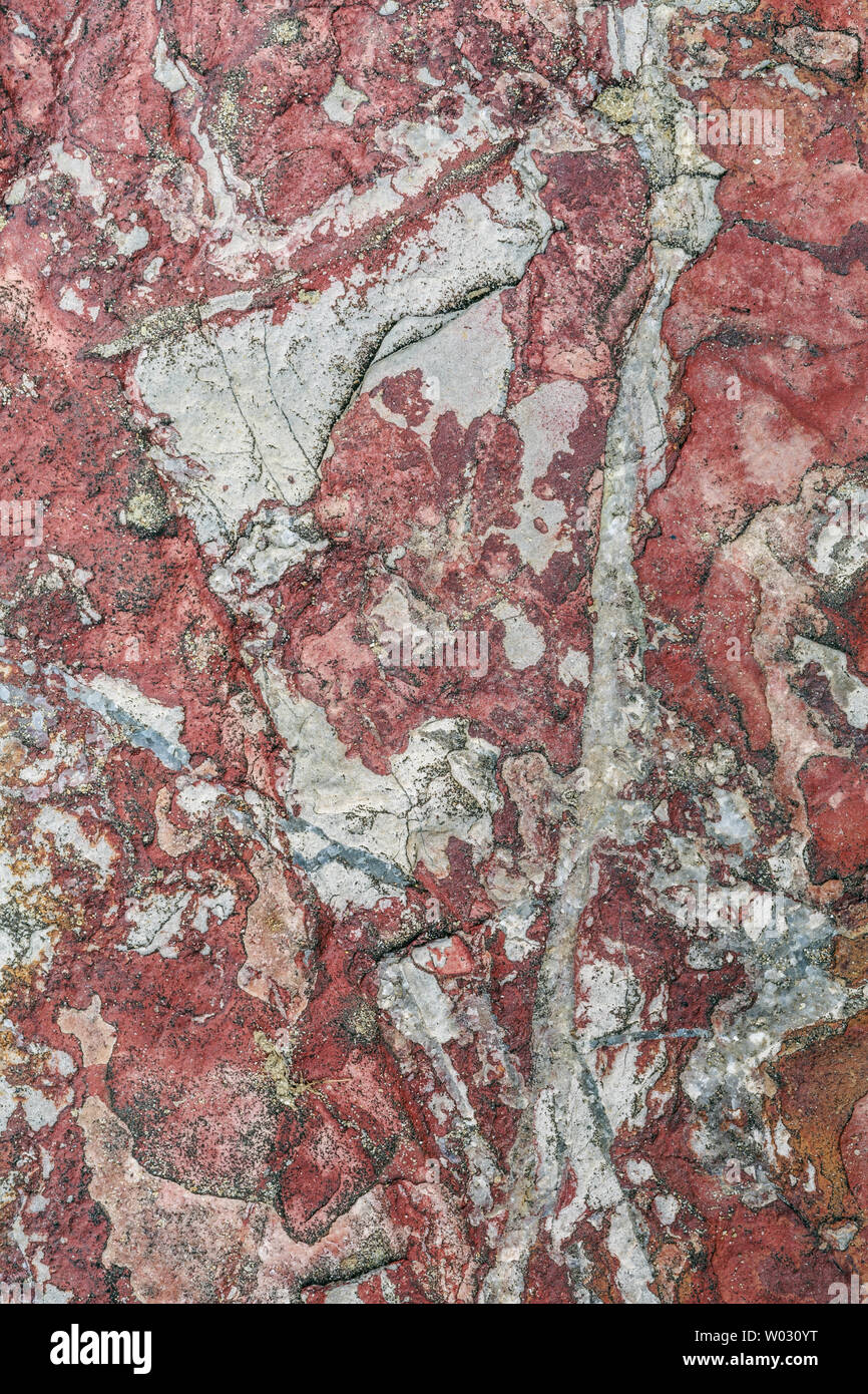 Lue and texture of limestone containing iron elements Stock Photo - Alamy