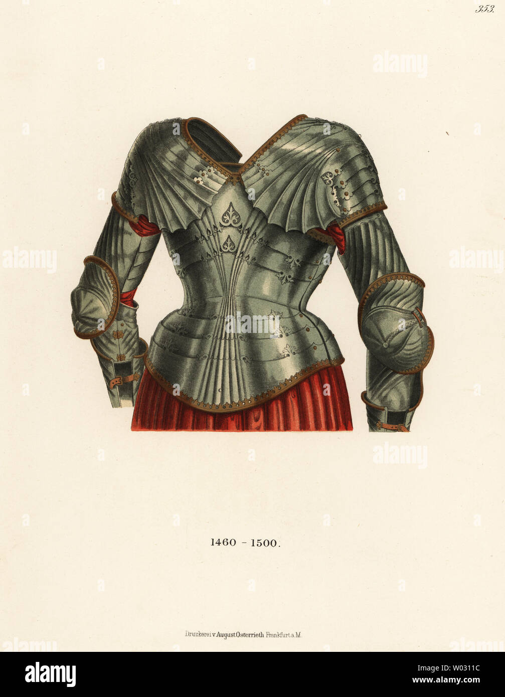 Suit of armour rear view hi-res stock photography and images - Alamy