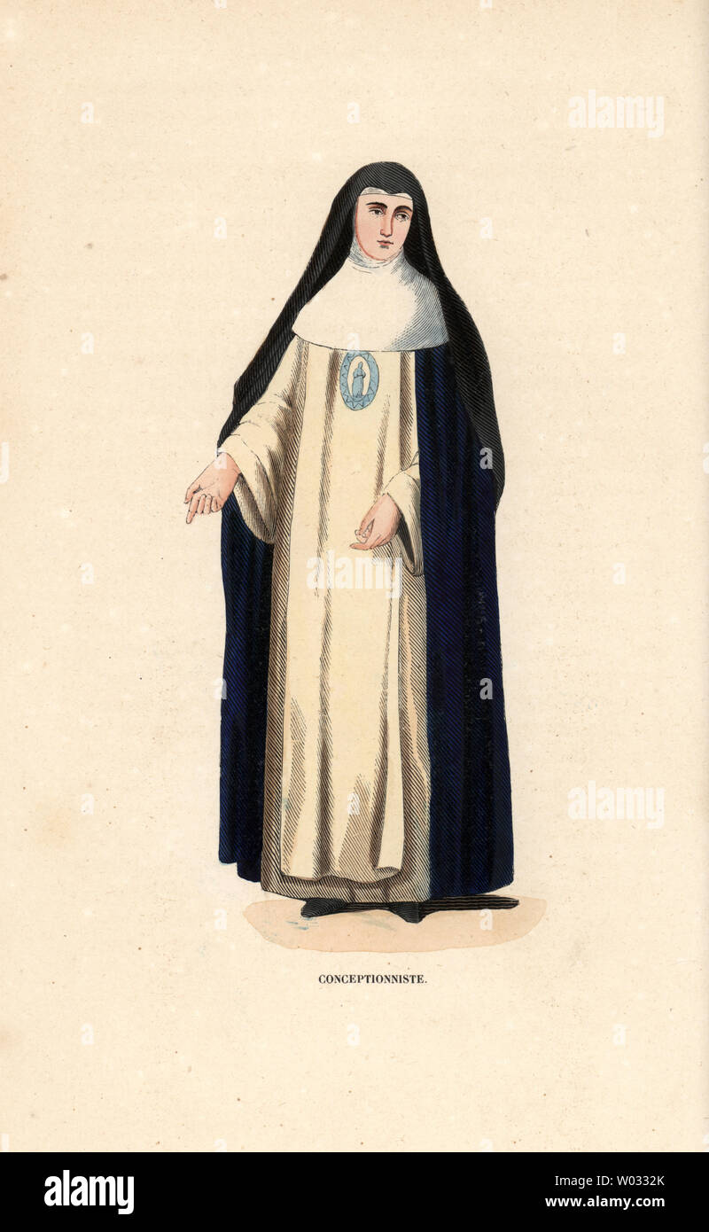 Immaculate conception illustration hi-res stock photography and images ...