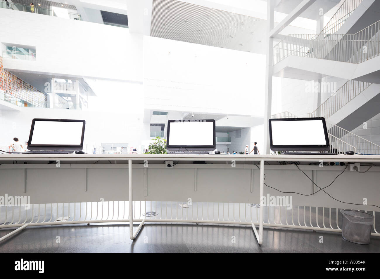 modern computer in technology exhibition Stock Photo - Alamy