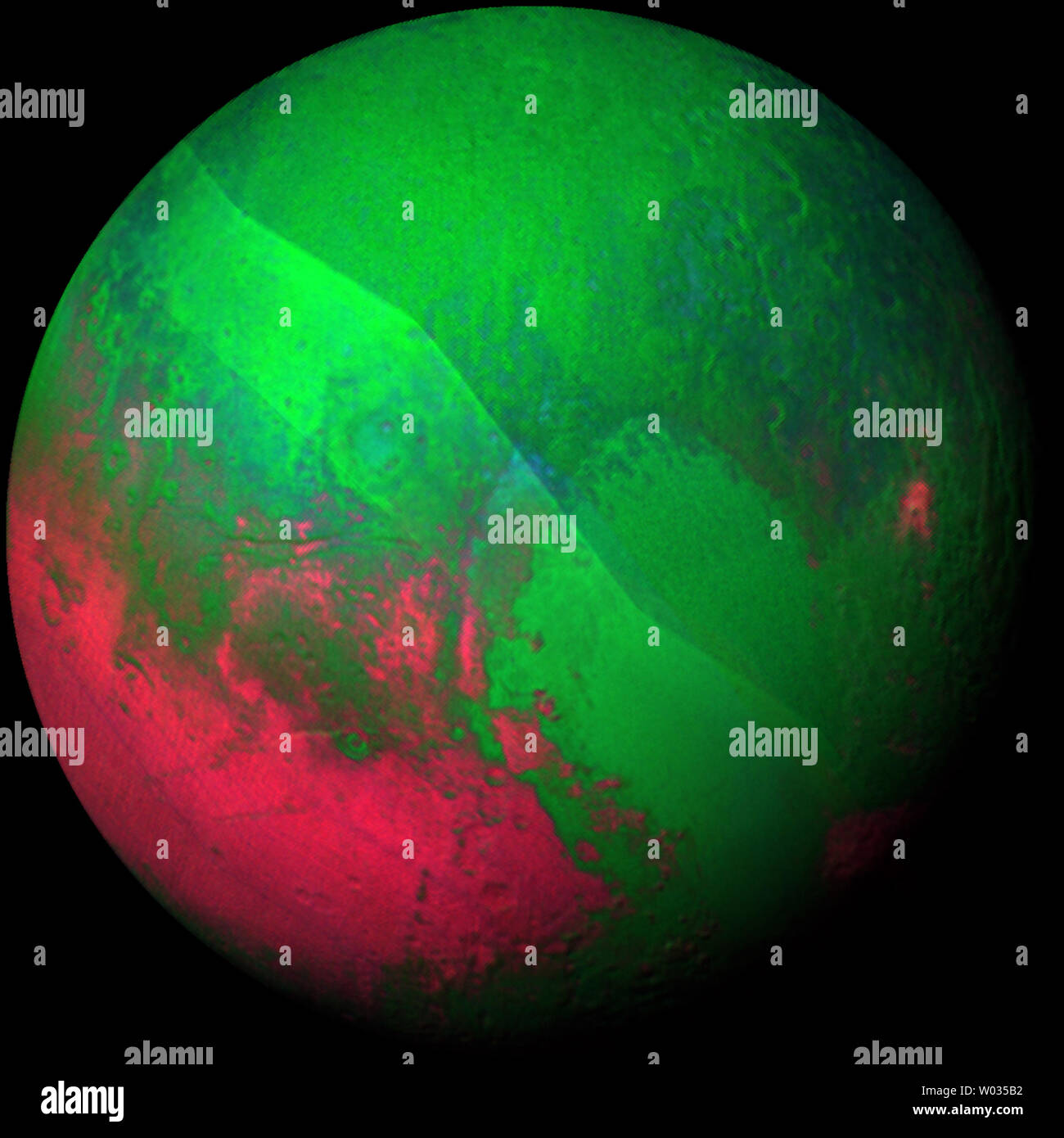Infrared Of Pluto Planet