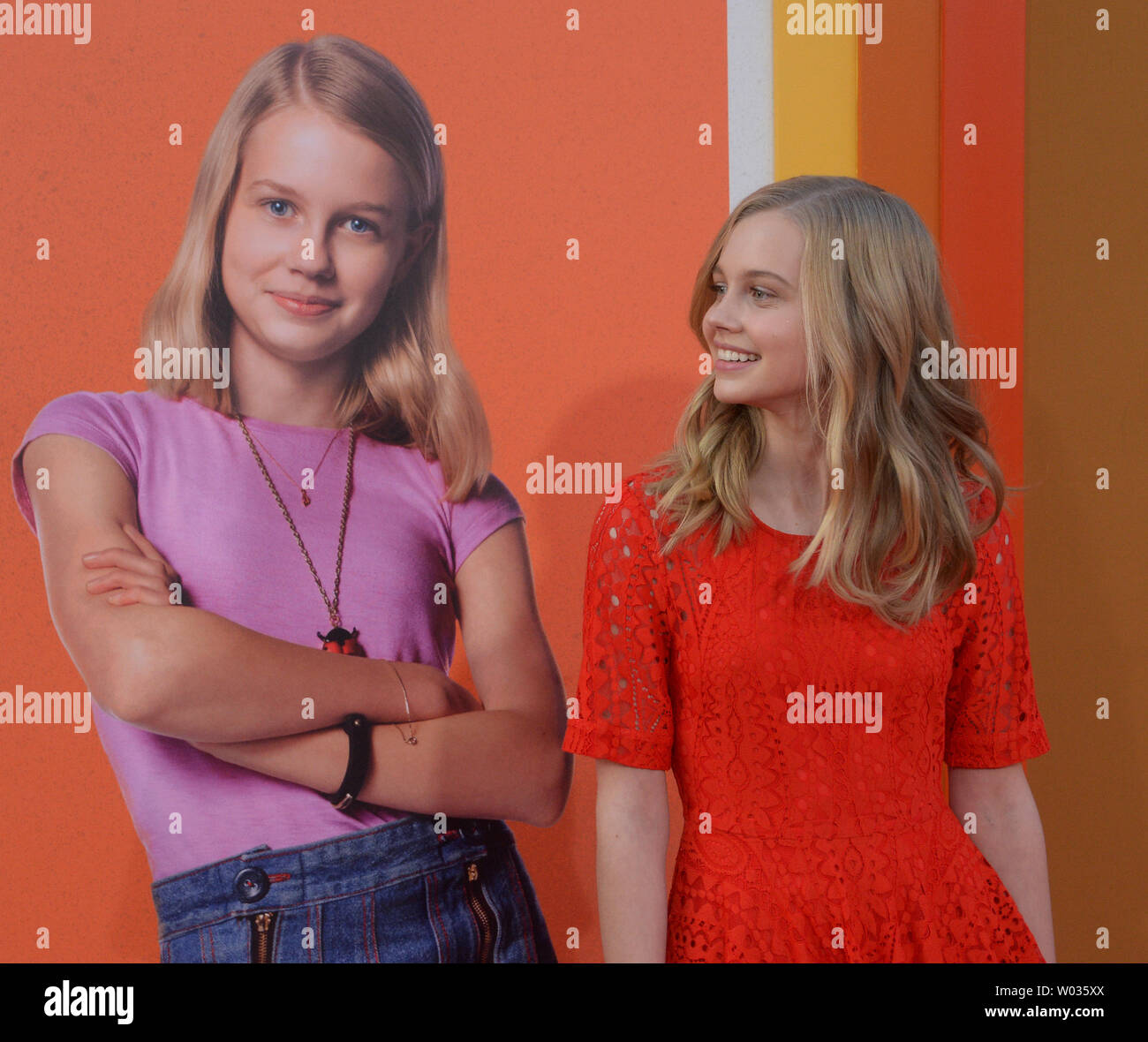 Cast member Angourie Rice attends the premiere of the motion picture ...
