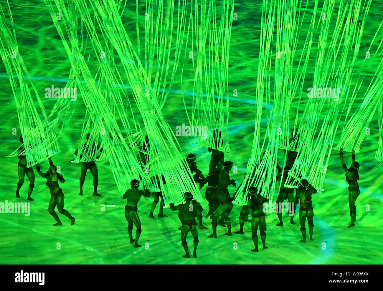 The Opening Ceremony of the 2016 Rio Summer Olympics begins in Rio de ...