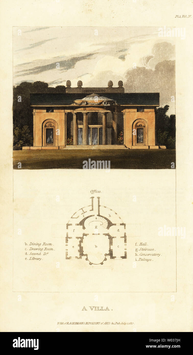 Historic Neoclassical Floor Plans
