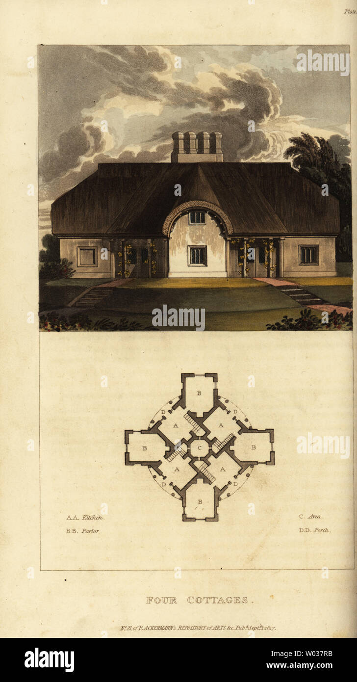 Thatched English Cottage Floor Plans 20,800+ English Cottage Exterior