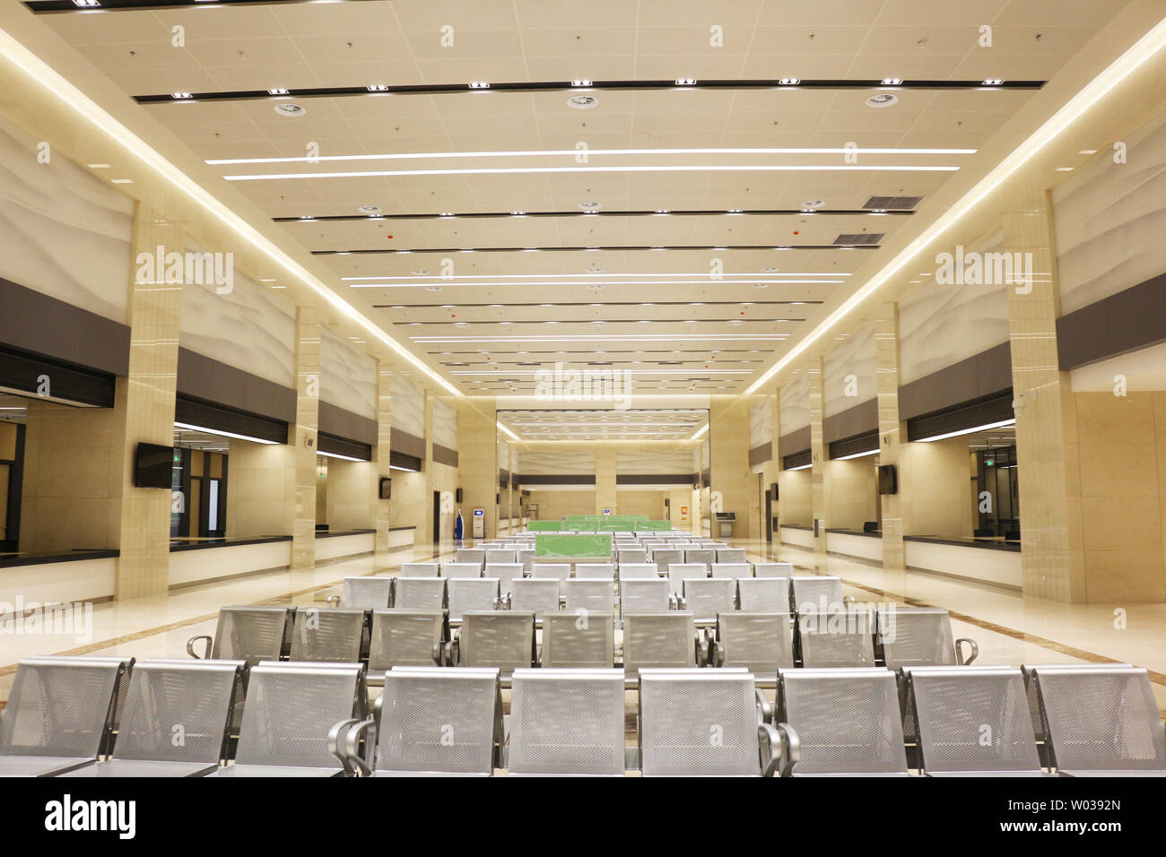 Multiple waiting hall Stock Photo - Alamy