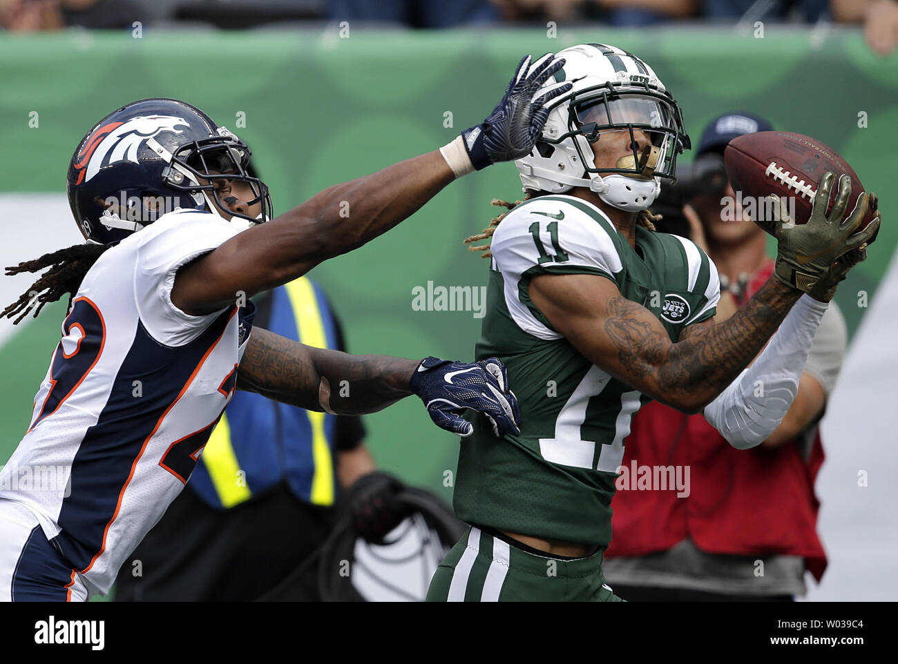 New York Jets Robbie Anderson catches a 35 yard touchdown in the 2nd ...