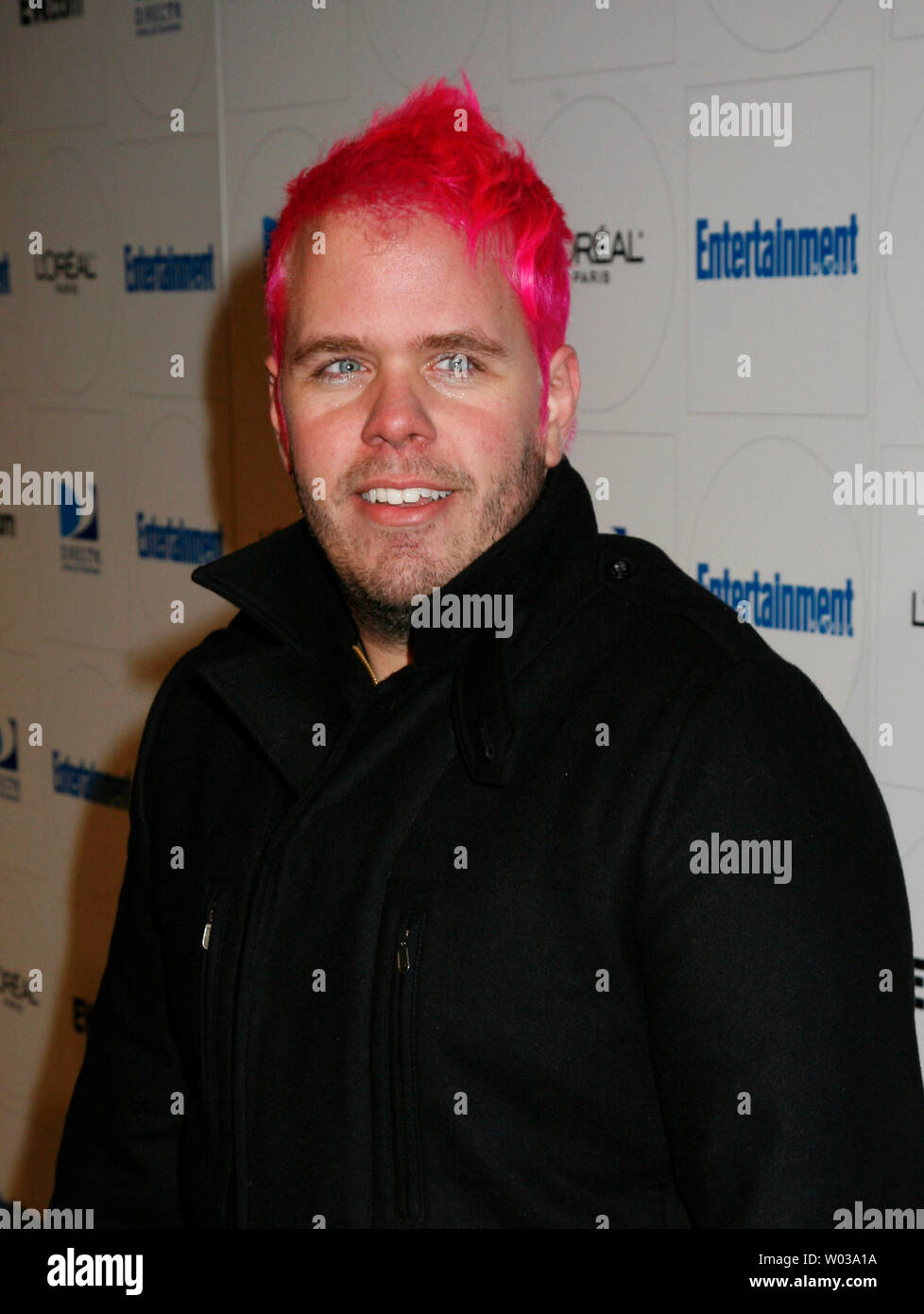 Celebrity Blogger Perez Hilton Arrives For The Entertainment Weekly