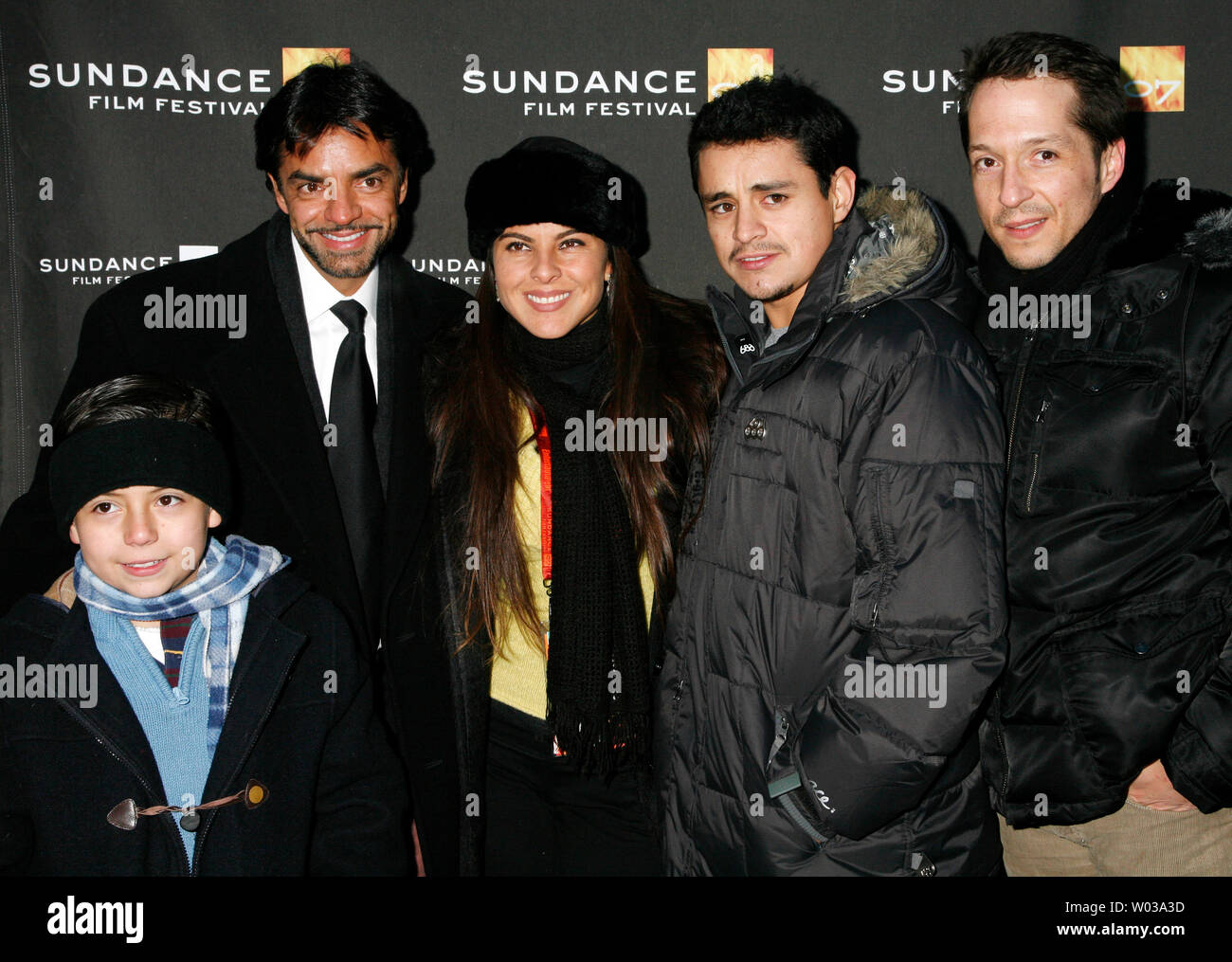  From L To R Actors Adrian Alonso And Eugenio Derbez Actress Kate Del