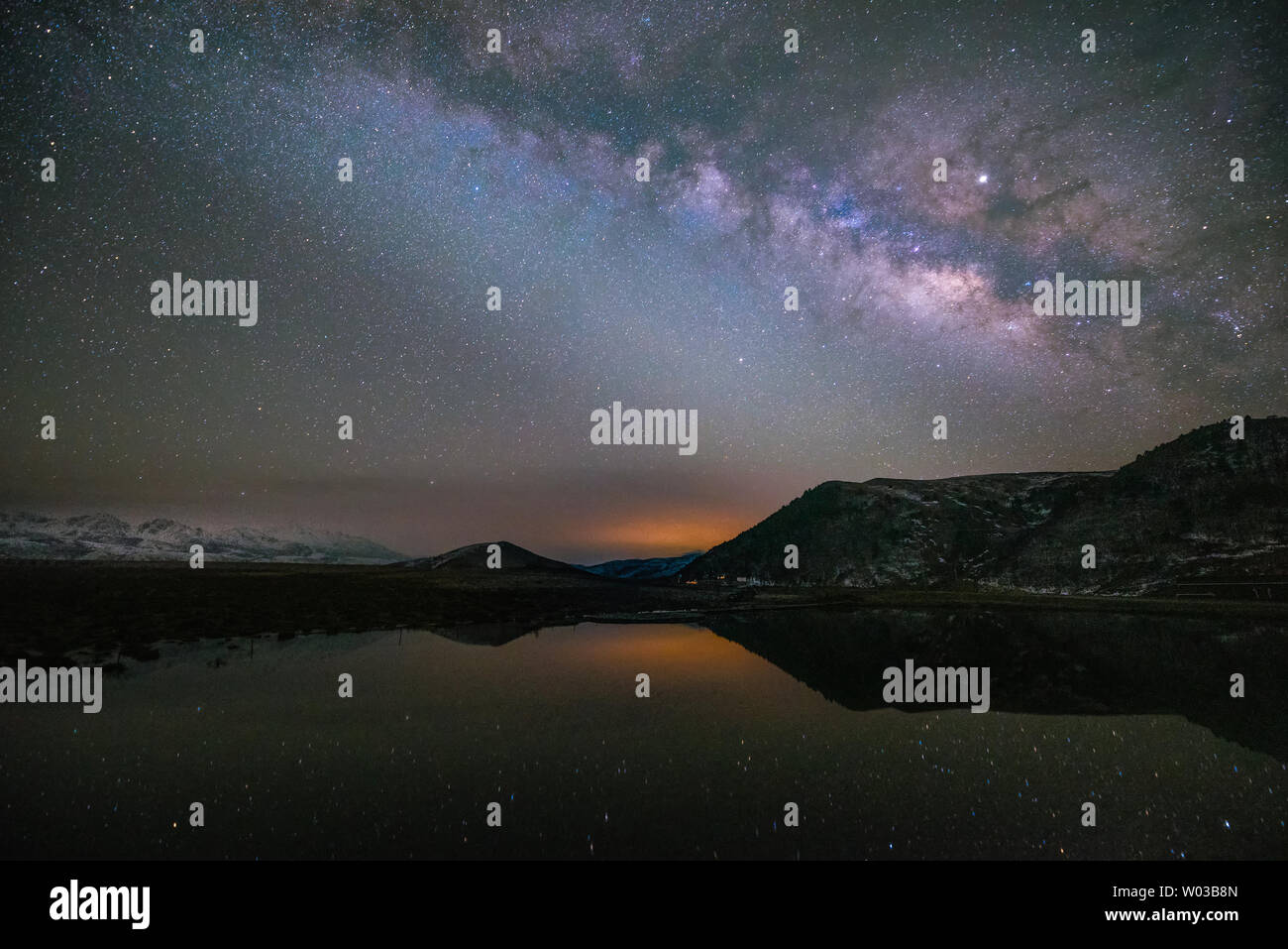 Galactic arch bridge hi-res stock photography and images - Alamy