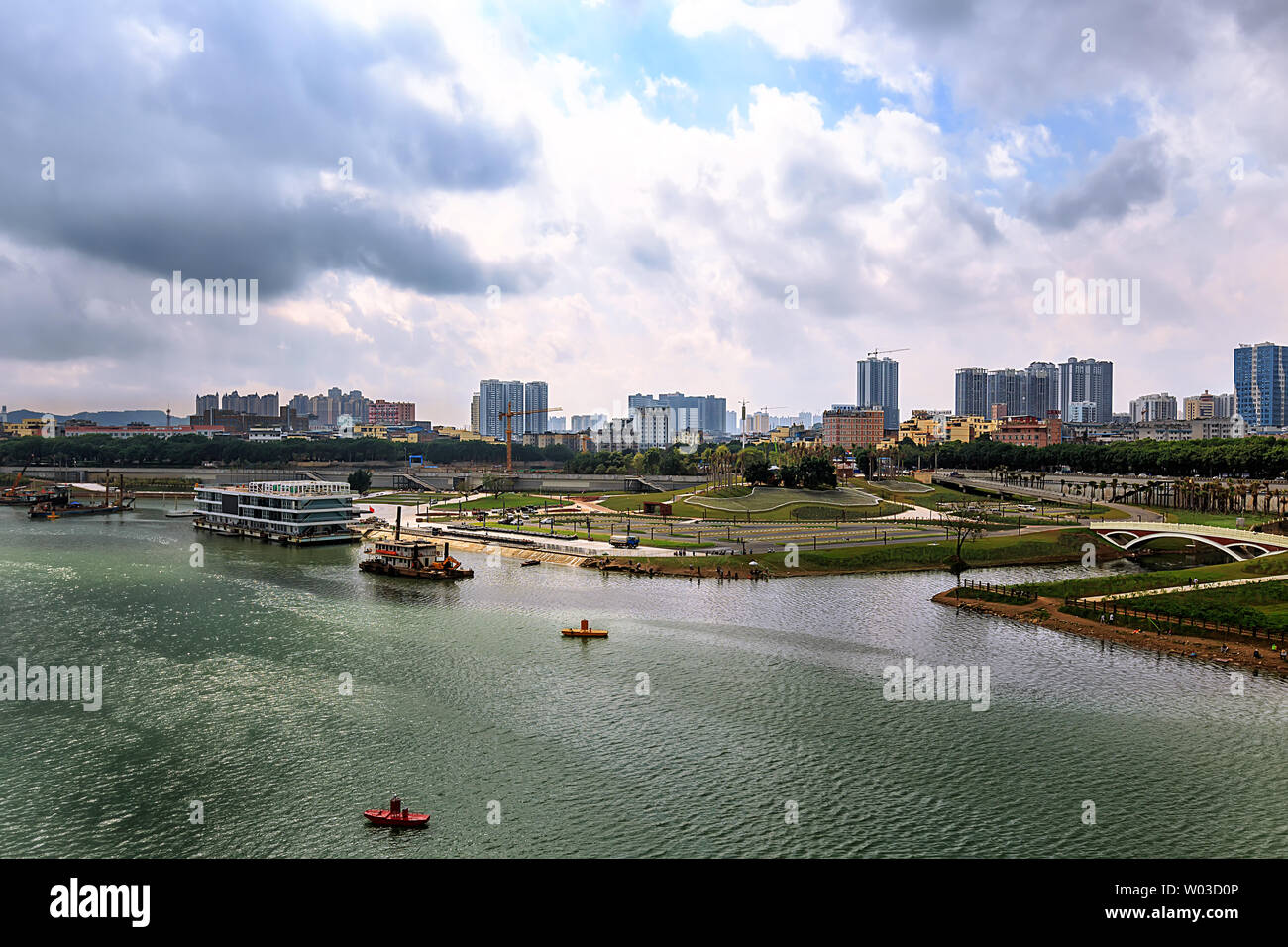 Nanning skyline hi-res stock photography and images - Alamy