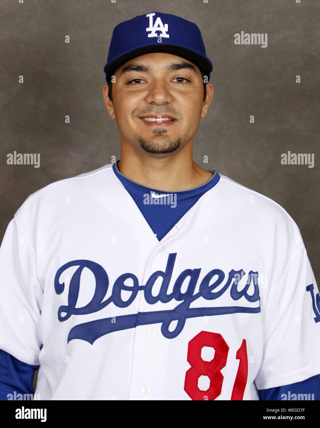 Los Angeles Dodgers catcher Gabriel Gutierrez at photo day in Glendale ...