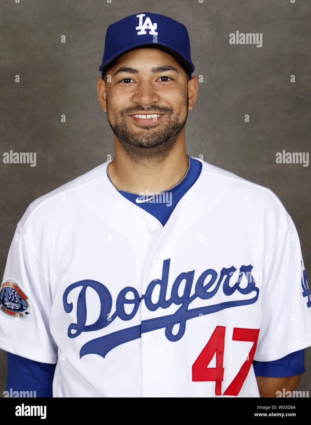 Los Angeles Dodgers right handed pitcher Cory Wade at photo day in ...