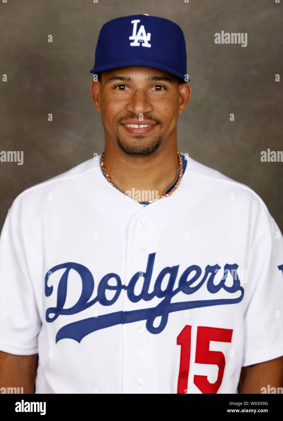 Los Angeles Dodgers infielder Rafael Furcal at photo day in Glendale ...