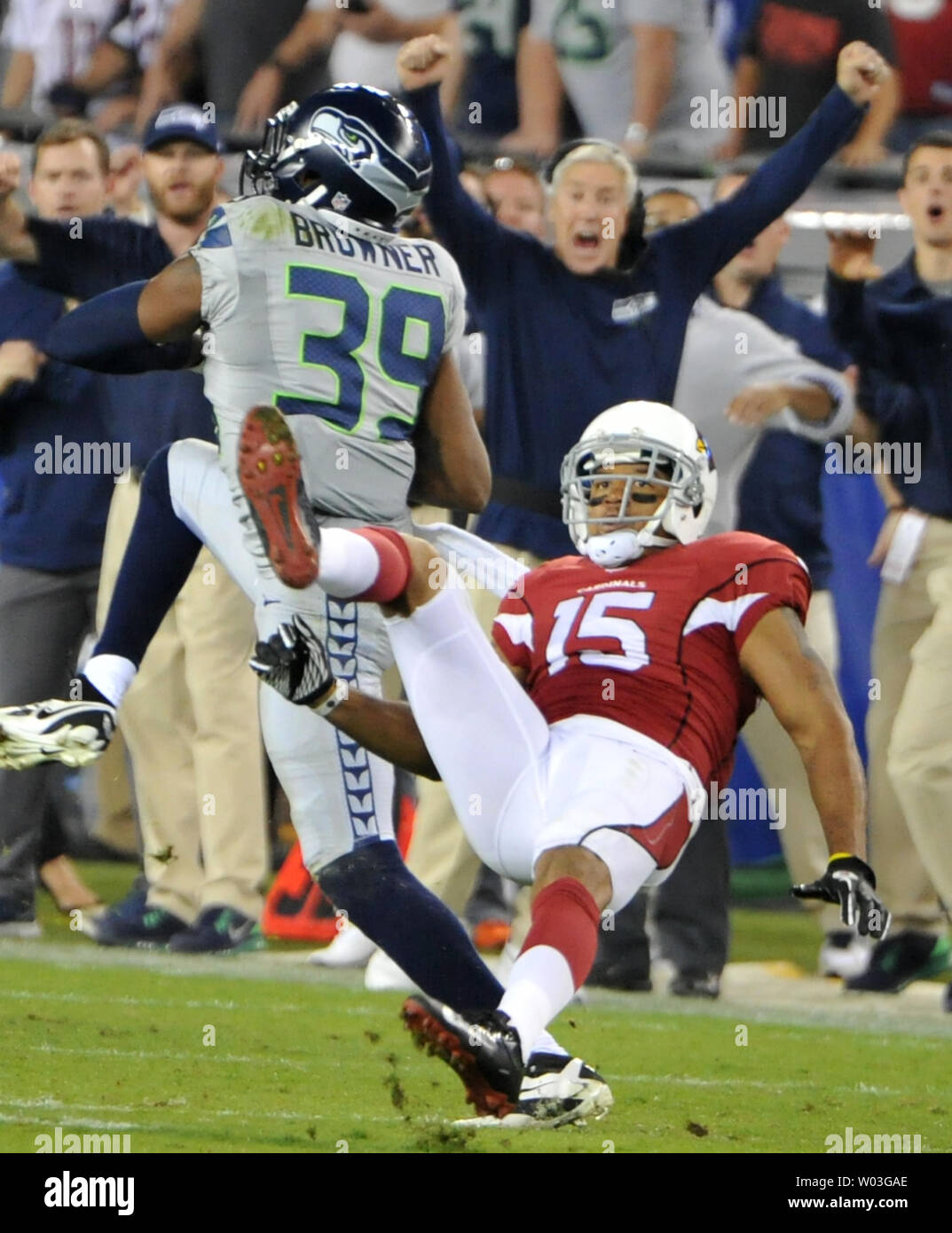 Brandon browner hi-res stock photography and images - Alamy