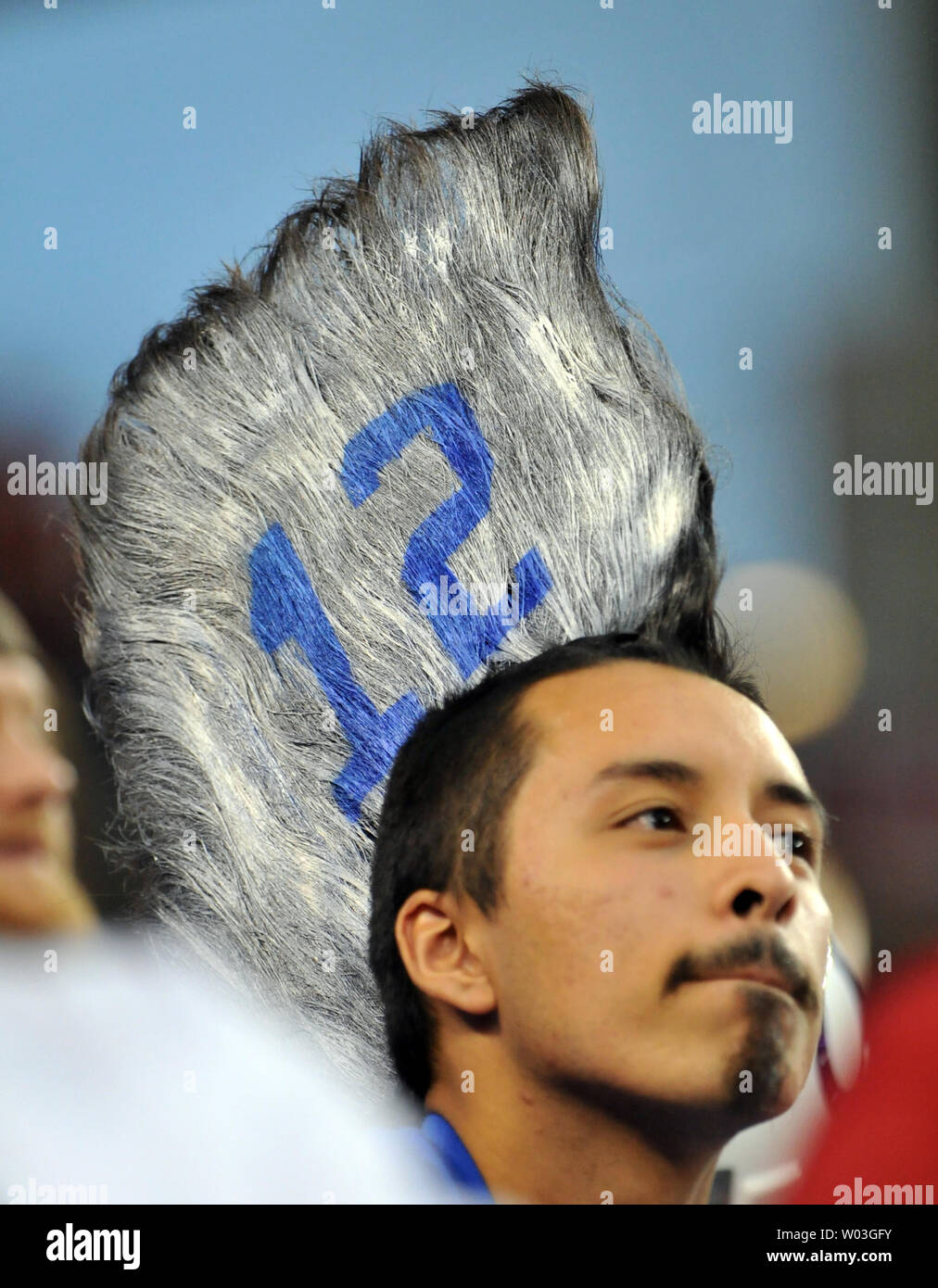 Colts fan hi-res stock photography and images - Alamy