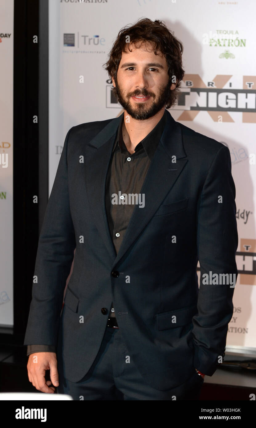 Singer Gosh Groban arrives on the red carpet for the Muhammad Ali ...