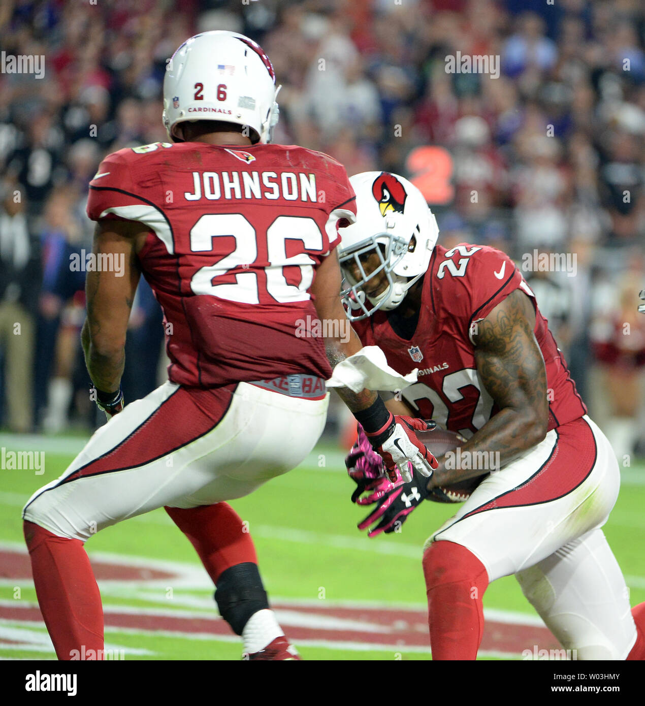 Arizona Cardinals safety Tony Jefferson brings in an interception in ...